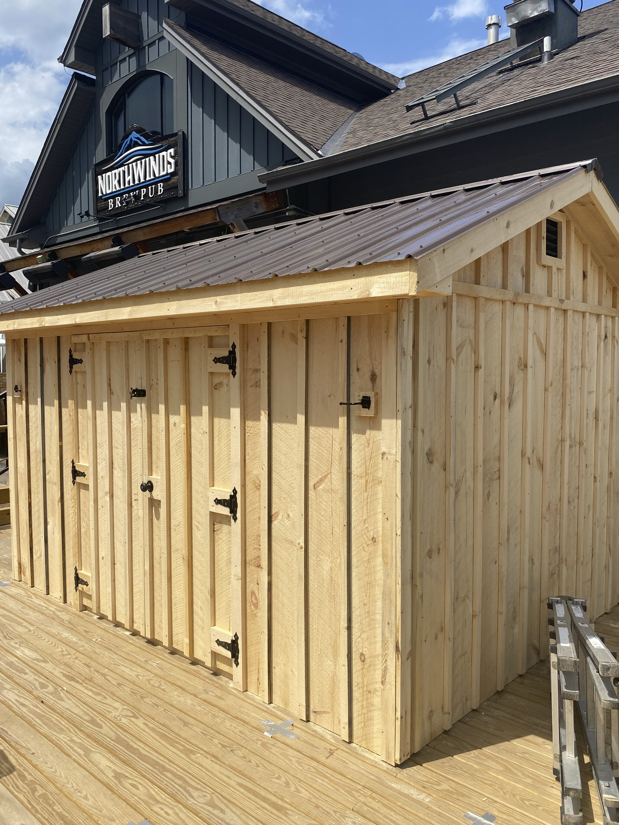 Photo Gallery of Delivered Sheds - Maxwell Sheds - 408065 Grey Road 4 ...